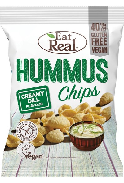 Eat Real Nohut Cipsi Dereotu Çeşnili 45 G Eat Real Nohut Cipsi Dereotu Çeşnili 45 G