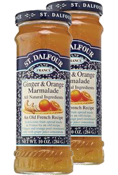 St.Dalfour Zencefil & Portakal Reçeli 284 G x 2 St.Dalfour Zencefil & Portakal Reçeli 284 G x 2