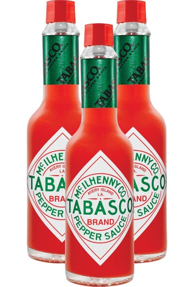 Tabasco Red Pepper Sos 60Ml x 3 Tabasco Red Pepper Sos 60Ml x 3
