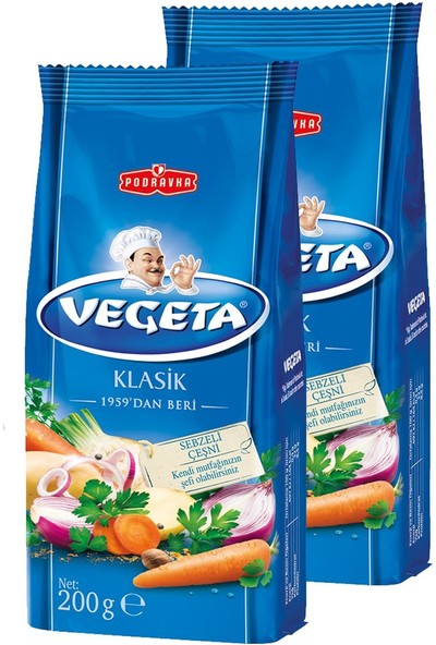 Vegeta Klasik Çeşni 200 G x 2 Vegeta Klasik Çeşni 200 G x 2