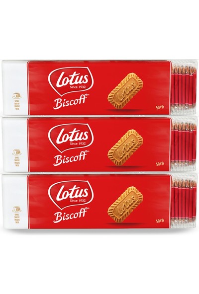 Lotus Bıscoff 50 * 6,25 gr x  3 Lotus Bıscoff 50 * 6,25 gr x  3