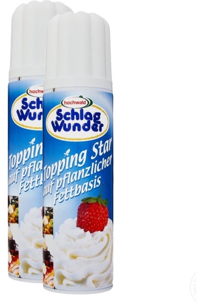 Hochwald Topping Star Sprey Krema 250 G x 2