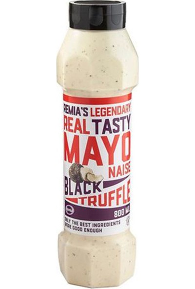 Remia Black Truffle Mayonnaıse 800 ML Remia Black Truffle Mayonnaıse 800 ML