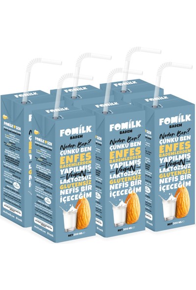 Fomilk Badem 200 ML x 6