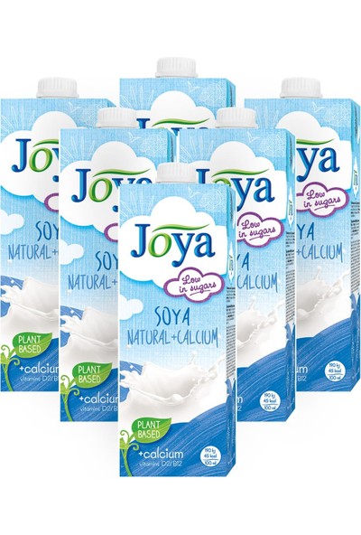 Joya  Kalsiyum Ve Vitamin İlaveli Soya Sütü 1 L x 6 Joya  Kalsiyum Ve Vitamin İlaveli Soya Sütü 1 L x 6