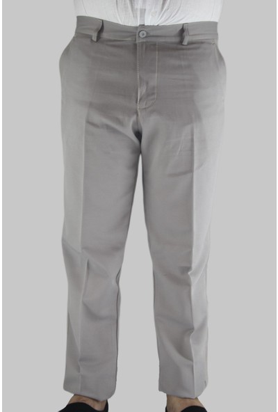 Beyc Giyim Landmark Pamuklu Pantolon Açık Gri