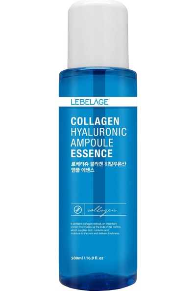 Lebelage Collagen Hyaluronic Nemlendirici ve Onarıcı Ampoule Essence 500 ml