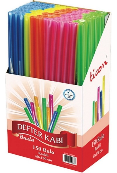 Ticon Rulo Kaplık Renkli 40 x 150 cm