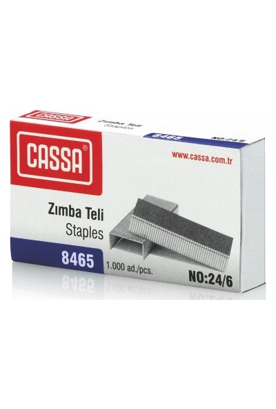 Cassa Zımba Teli No: 24/6