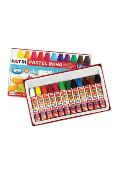 Fatih Pastel Boya 12 Renk King Size Fatih Pastel Boya 12 Renk King Size