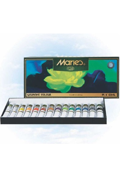 Maries Marie's Guaj Boya 7312B 12 Renk 12 ml 12'li Maries Marie's Guaj Boya 7312B 12 Renk 12 ml 12'li