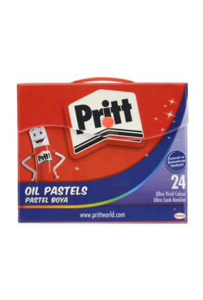 Pritt Pastel Boya 24 Renk Çantalı