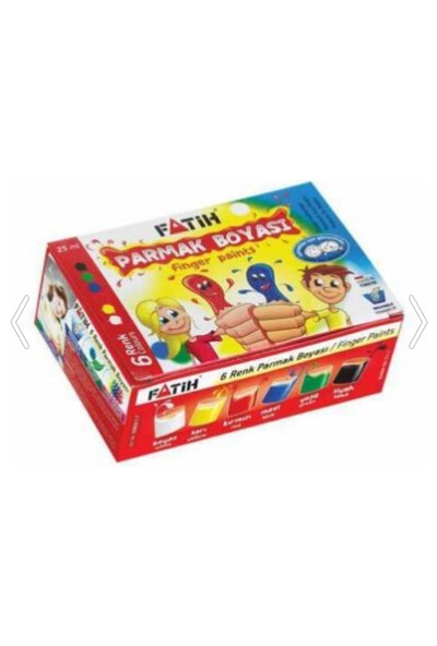 Fatih Parmak Boyası 6 Renk 25 ml x 6