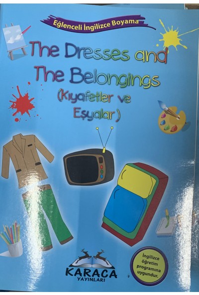 Karatay Oscar Ingilizce Boyamalı Sözlük Set Boyama Kitabı 5'li