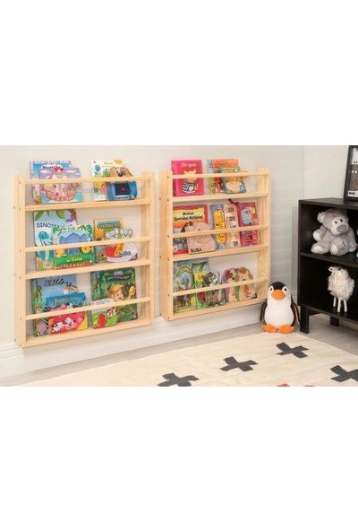 Olcay Aksesuar Montessori 1 Adet 105 cm Kitaplık Çocuk Bebek Odası Duvar Rafı Ahşap Raf Olcay Aksesuar Montessori 1 Adet 105 cm Kitaplık Çocuk Bebek Odası Duvar Rafı Ahşap Raf