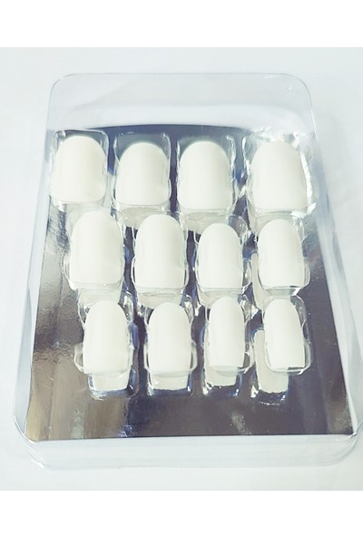 Skygo MNL-300-1-2-3 Kendinden Yapışkanlı Siyah Küt Takma Tırnak Seti 12 Adet Skygo MNL-300-1-2-3 Kendinden Yapışkanlı Siyah Küt Takma Tırnak Seti 12 Adet