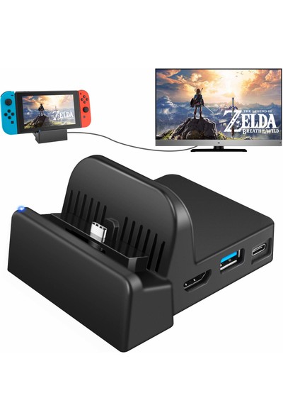 Nintendo Switch Tv Dock Station - Tv'den Görüntü Aparatı Nintendo Switch Tv Dock Station - Tv'den Görüntü Aparatı