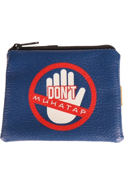 Cetinaccessories Dont Muhatap Tasarımlı Süet Bozuk Para Cüzdanı Cetinaccessories Dont Muhatap Tasarımlı Süet Bozuk Para Cüzdanı