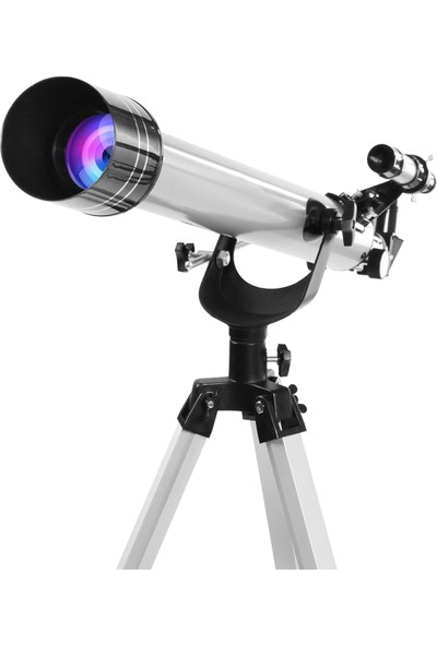 F60700 525X Yüksek Büyütme Astronomik Refraktif Alüminyum Teleskop (Yurt Dışı) F60700 525X Yüksek Büyütme Astronomik Refraktif Alüminyum Teleskop (Yurt Dışı)