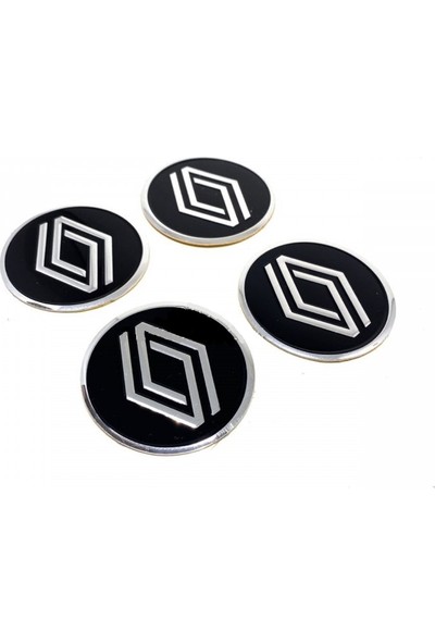 Oem Renault Alüminyum Yapıştırma Jant Göbeği Siyah Yeni Logo 4'lü 60 mm Oem Renault Alüminyum Yapıştırma Jant Göbeği Siyah Yeni Logo 4'lü 60 mm