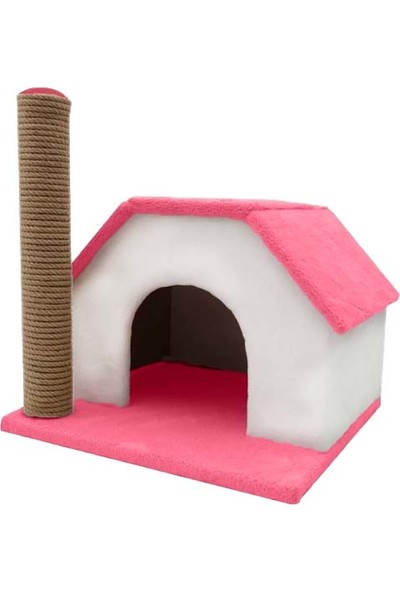 Keyf Bursa Kedi Evi 44 x 44 x 33 cm Koyu Pembe Keyf Bursa Kedi Evi 44 x 44 x 33 cm Koyu Pembe