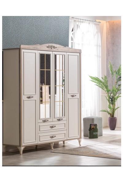 Bengi Uğurlu Country 4 Kapılı Gardırop