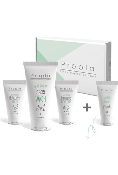 Propia 3 Adımlı Bakım Seti Arındırıcı Maske