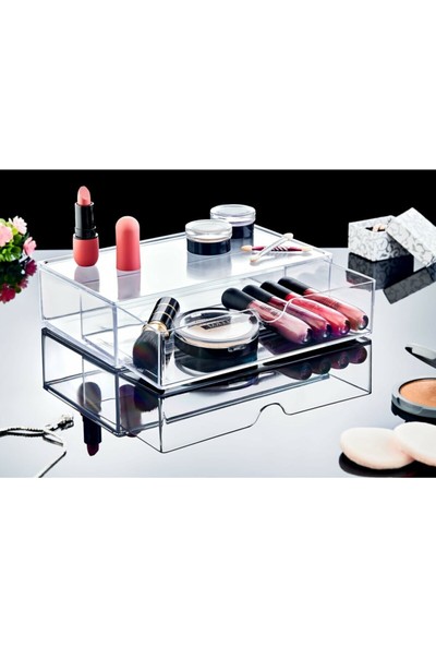 Lira Büyük Boy Çekmece Modülü Organizer Saklama Kutusu Lira Büyük Boy Çekmece Modülü Organizer Saklama Kutusu