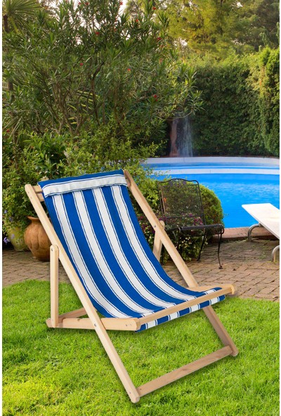 Mc Center Mavi Kayın Kamp Bahçe Deniz Yatağı Katlanır Şezlong Mc Center Mavi Kayın Kamp Bahçe Deniz Yatağı Katlanır Şezlong