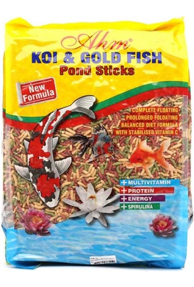 AHM Koi ve Japon Balığı Karışık Yem (Ahm Mix Pond Sticks 1 Kg) AHM Koi ve Japon Balığı Karışık Yem (Ahm Mix Pond Sticks 1 Kg)