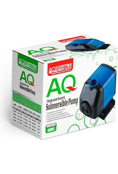 Aquawing AQ901 Akvaryum Sump Motoru 5 W 600L/H Kafa Motoru Aquawing AQ901 Akvaryum Sump Motoru 5 W 600L/H Kafa Motoru