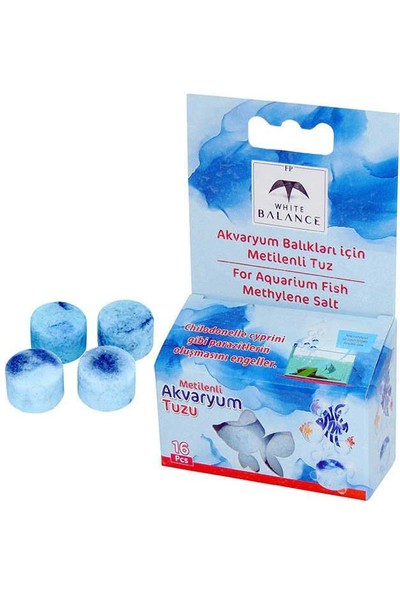 White Balance Metilenli Akvaryum Tuzu 16 Tablet White Balance Metilenli Akvaryum Tuzu 16 Tablet