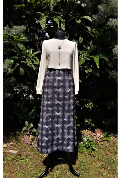 KB Kanca Butik Lastikli Uzun Etek