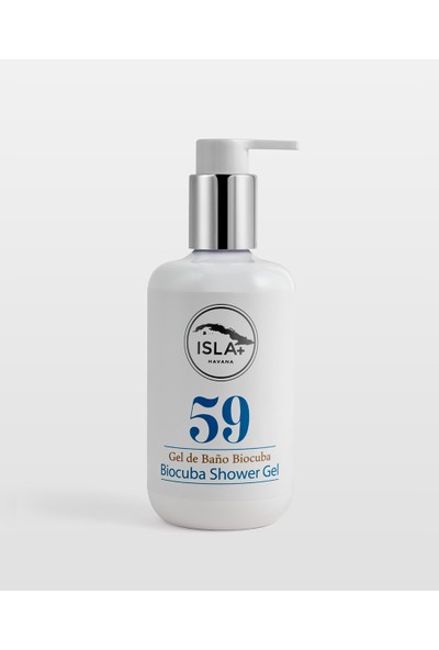 Isla+ 59 Biocuba Shower Gel Isla+ 59 Biocuba Shower Gel