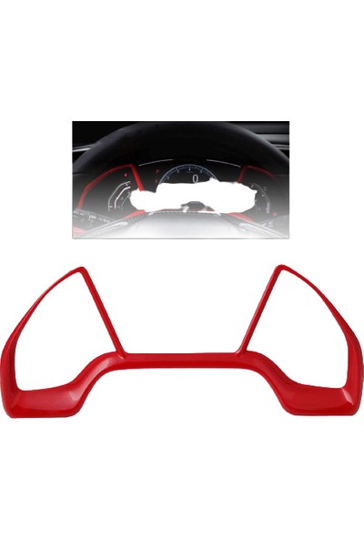 mm Oto Honda Civic Fc5 - Fk7 Gösterge Paneli Kaplaması Kırmızı mm Oto Honda Civic Fc5 - Fk7 Gösterge Paneli Kaplaması Kırmızı
