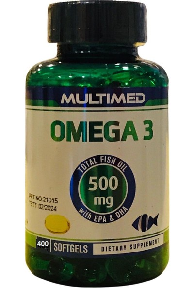 Multimed Omega 3 500MG 400 Softjel Multimed Omega 3 500MG 400 Softjel