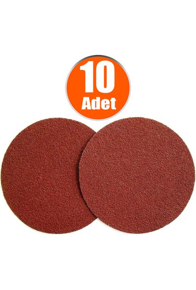 Badem10 Cırt Zımpara Spiral Avuç Taşlama 115 mm (10 Adet)