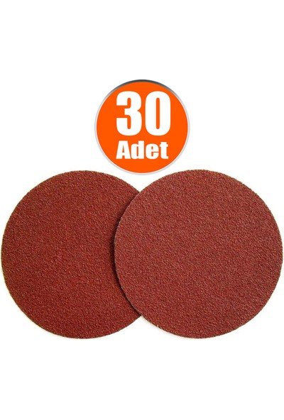 Badem10 Cırt Zımpara Spiral Avuç Taşlama 115 mm (30 Adet )