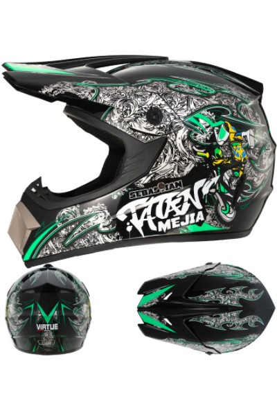 Dört Mevsim Tam Yüz Erkek Motosiklet Kaskı (Yurt Dışından) Dört Mevsim Tam Yüz Erkek Motosiklet Kaskı (Yurt Dışından)