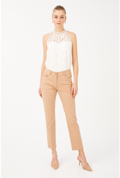 Ekol Kadın Boru Paça Pantolon 6052366 A.camel Ekol Kadın Boru Paça Pantolon 6052366 A.camel