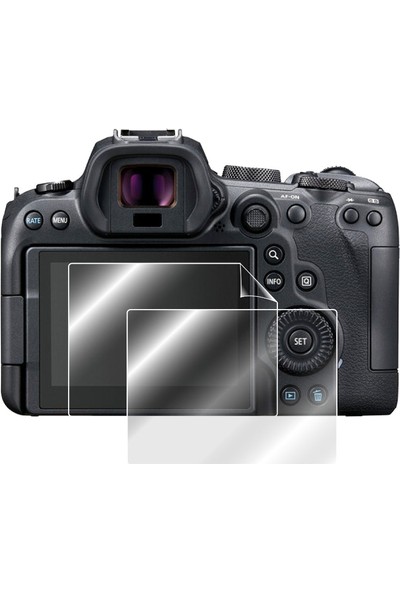 Ipg Canon Eos R6 Mirrorless Kamera Ekran Koruyucu, 2'li Ipg Canon Eos R6 Mirrorless Kamera Ekran Koruyucu, 2'li