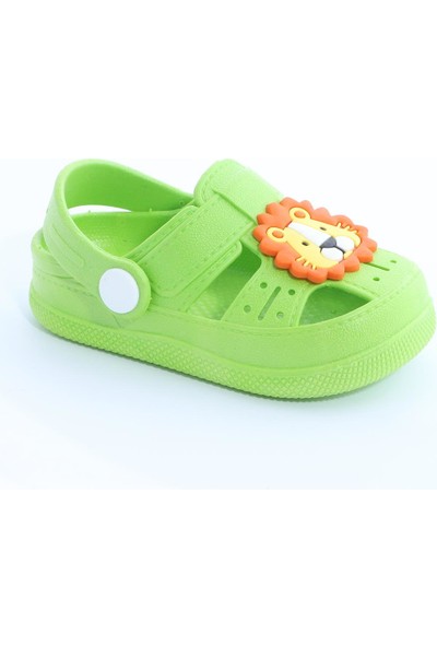 Da-Ye Kaydırmaz Tabanlı Hayvan Figürlü Çocuk Sandalet Terlik