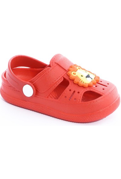 Da-Ye Kaydırmaz Tabanlı Hayvan Figürlü Çocuk Sandalet Terlik