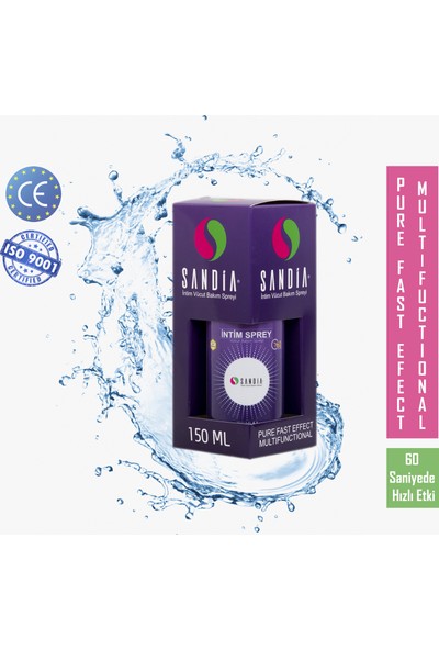 Sandia Intim Genital Bölge Spreyi