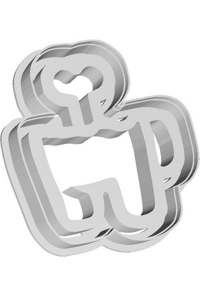 NBK Among Us Dead Kurabiye Kalıbı NBK Among Us Dead Kurabiye Kalıbı