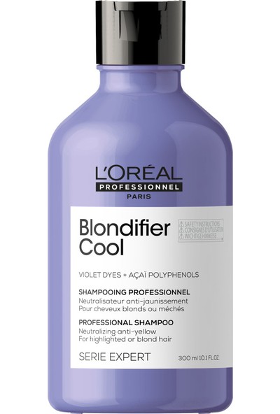 Loreal Professionnel Serie Expert Blondifier Sarı Saçlara Özel Parlaklık Şampuanı 300 ml Loreal Professionnel Serie Expert Blondifier Sarı Saçlara Özel Parlaklık Şampuanı 300 ml