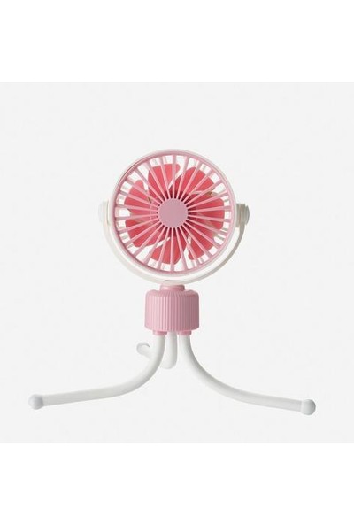 Hd Marketim Taşınabilir Işıklı El Fanı Tripod Pervane Kamp Soğutucu