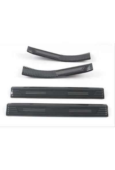 OLED Garaj Volkswagen Golf 8 Kapı Eşik Koruma - Titanyum Siyah OLED Garaj Volkswagen Golf 8 Kapı Eşik Koruma - Titanyum Siyah