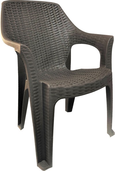 Romanoset Plastik Romanoset Polo Rattan Kahverengi Balkon ve Bahçe Sandalyesi 4 Lü Set Romanoset Plastik Romanoset Polo Rattan Kahverengi Balkon ve Bahçe Sandalyesi 4 Lü Set