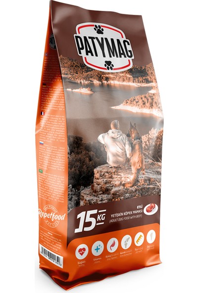 Patymag Etli Yetişkin Köpek Maması 15 kg